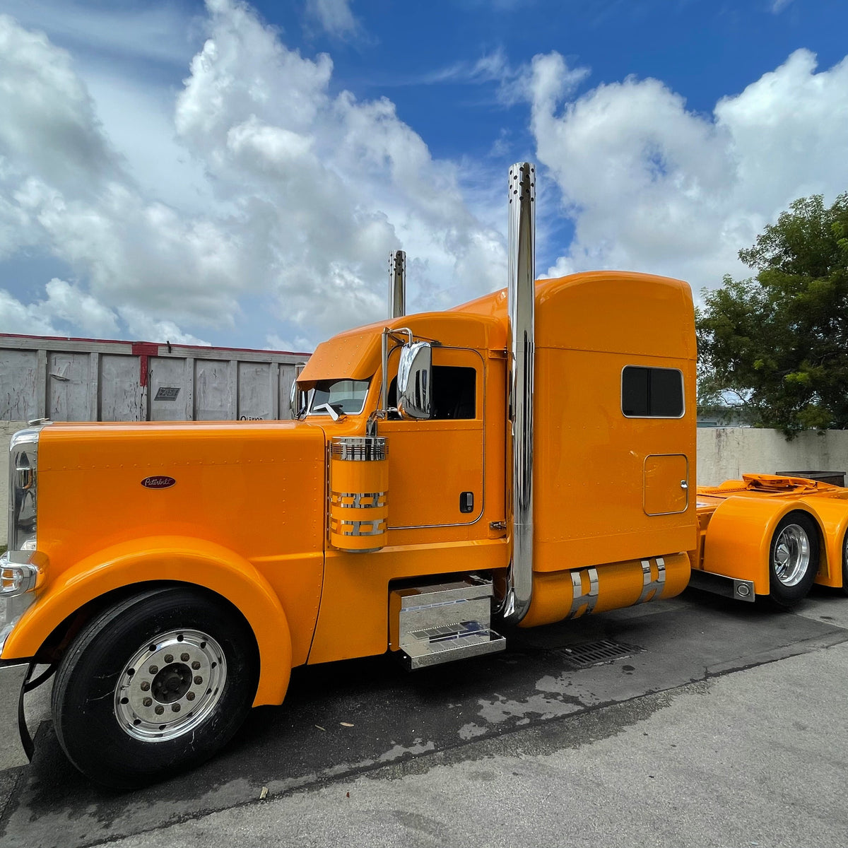 Peterbilt 8" Stainless Steel Shotgun Exhaust System – A&A Stainless Steel