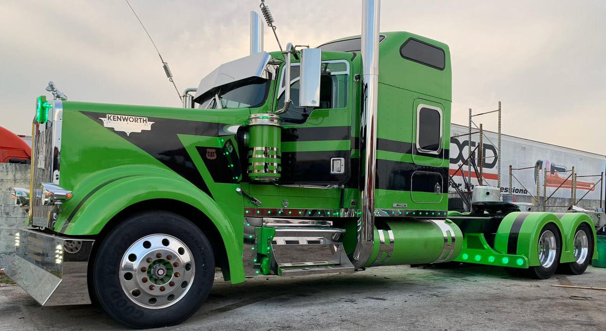 Kenworth Fuel Tank Straps Chain Style – A&A Stainless Steel