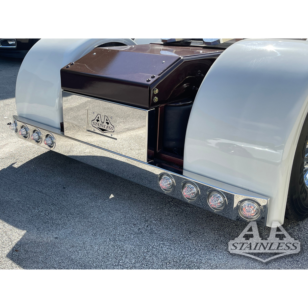 T-BUMPER UNIVERSAL 19" WITH 8 WATERMELONS & BEZELS - REAR – A&A ...