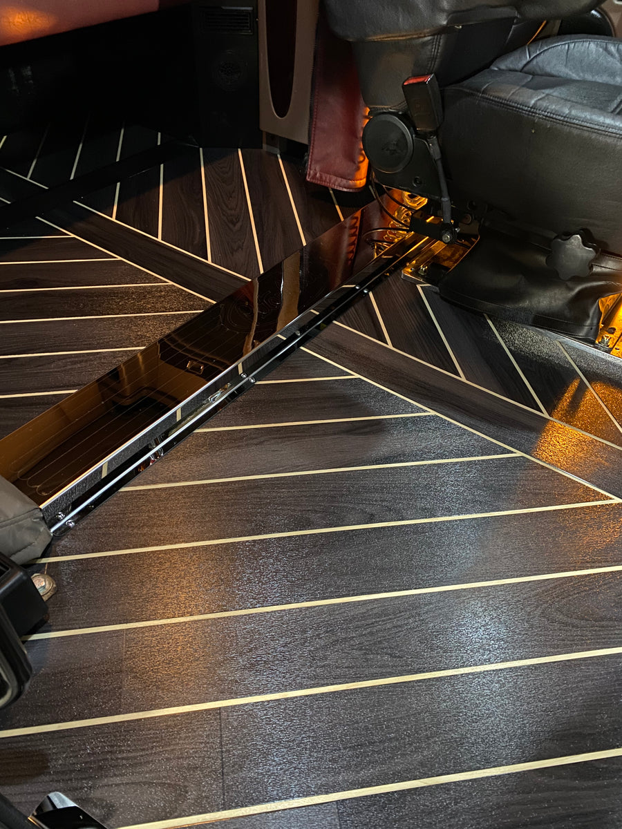 TRANSITION BAR WITH PETERBILT LOGO – A&A Stainless Steel